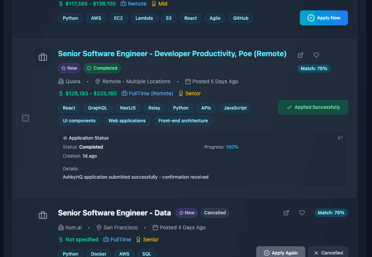 AI Job Application Tool - Auto Apply for Jobs | LockedIn AI